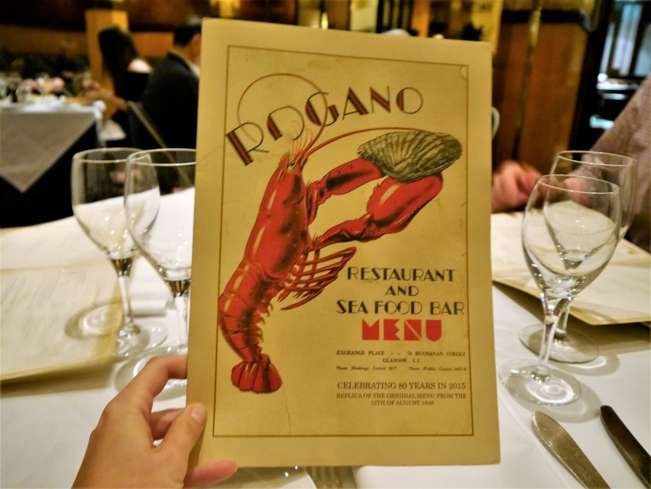 Rogano – 1930s Charm in the Centre of Glasgow - On the Sauce Again