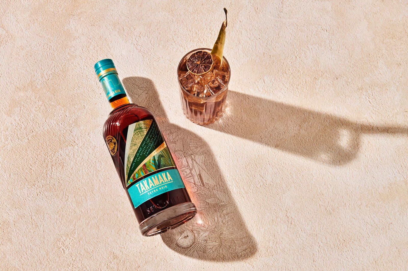 Festive Rum Cocktails with Takamaka Extra Noir Blended Rum - On the ...